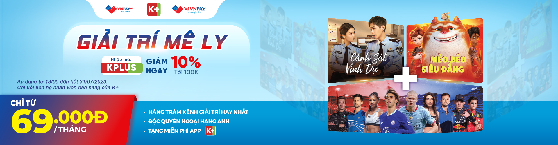 Trang chủ - Truyền hình số vệ tinh K+